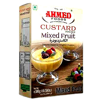 Ahmed Mixed Fruit Custard 300G – Rumi Supermarket