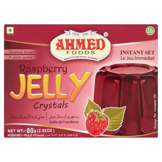 Ahmed Raspberry Jelly 80G – Rumi Supermarket