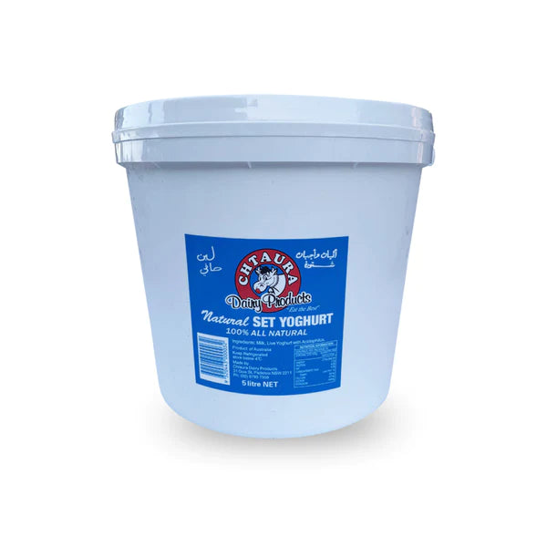 CHTAURA NATURAL YOGHURT 5KG – Rumi Supermarket