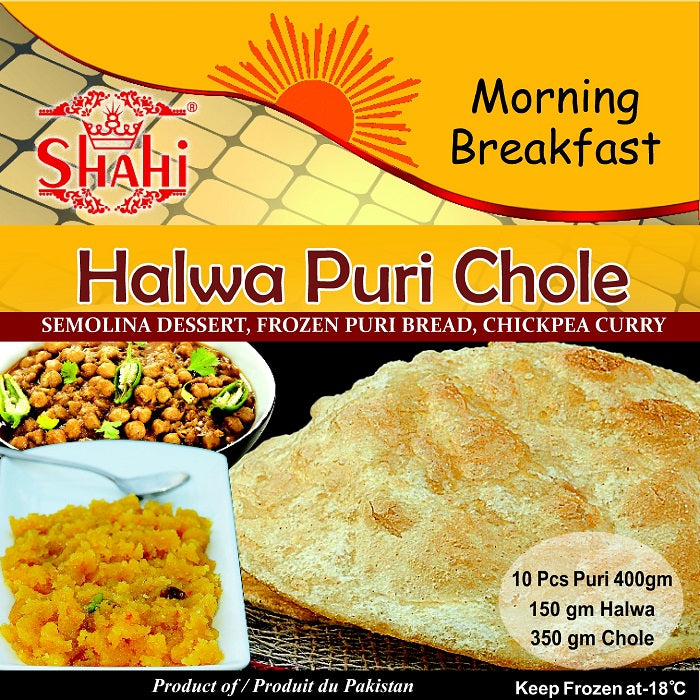 Shahi Halwa Puri Chole Combo – Rumi Supermarket