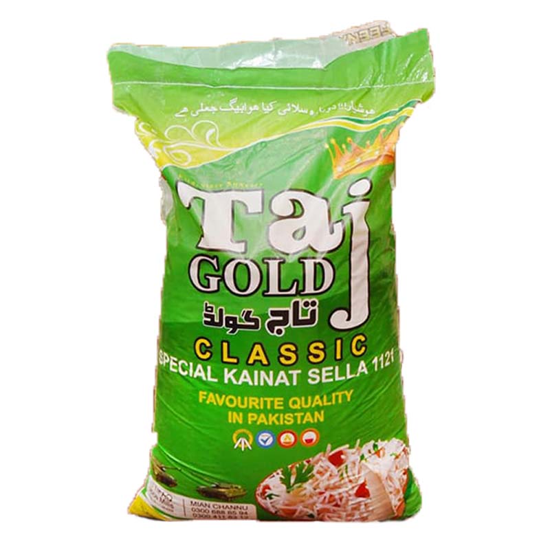 Taj Classic Golden Sela Rice 5Kg – Rumi Supermarket